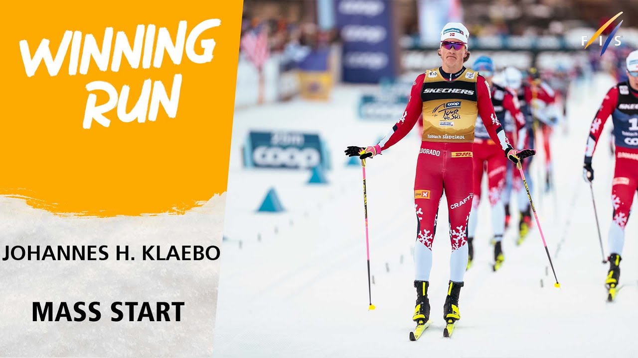 Klaebo outduels rivals in day2 Mass Start | FIS Cross Country World Cup ...