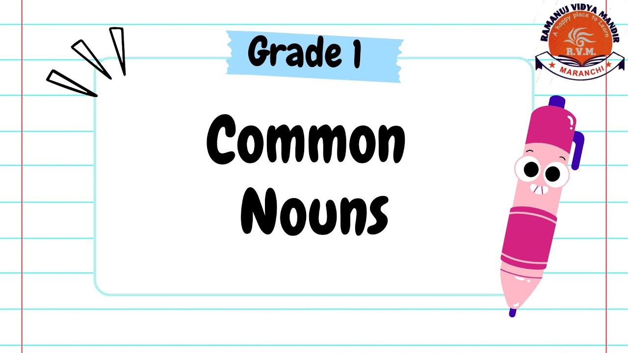 Common Nouns |Grade 1| - YouTube
