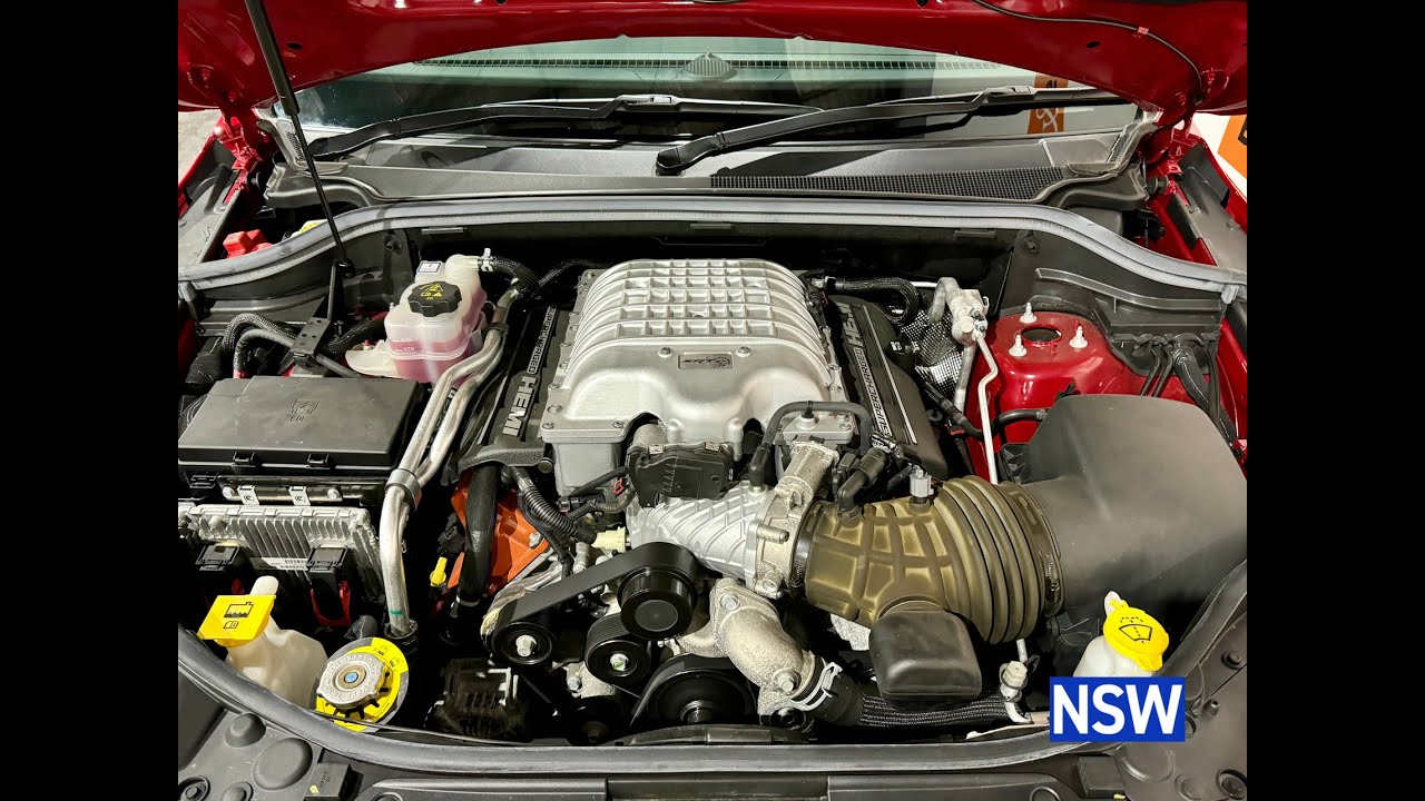 2018 Jeep Trackhawk #28 of 62 - Engine Video - YouTube