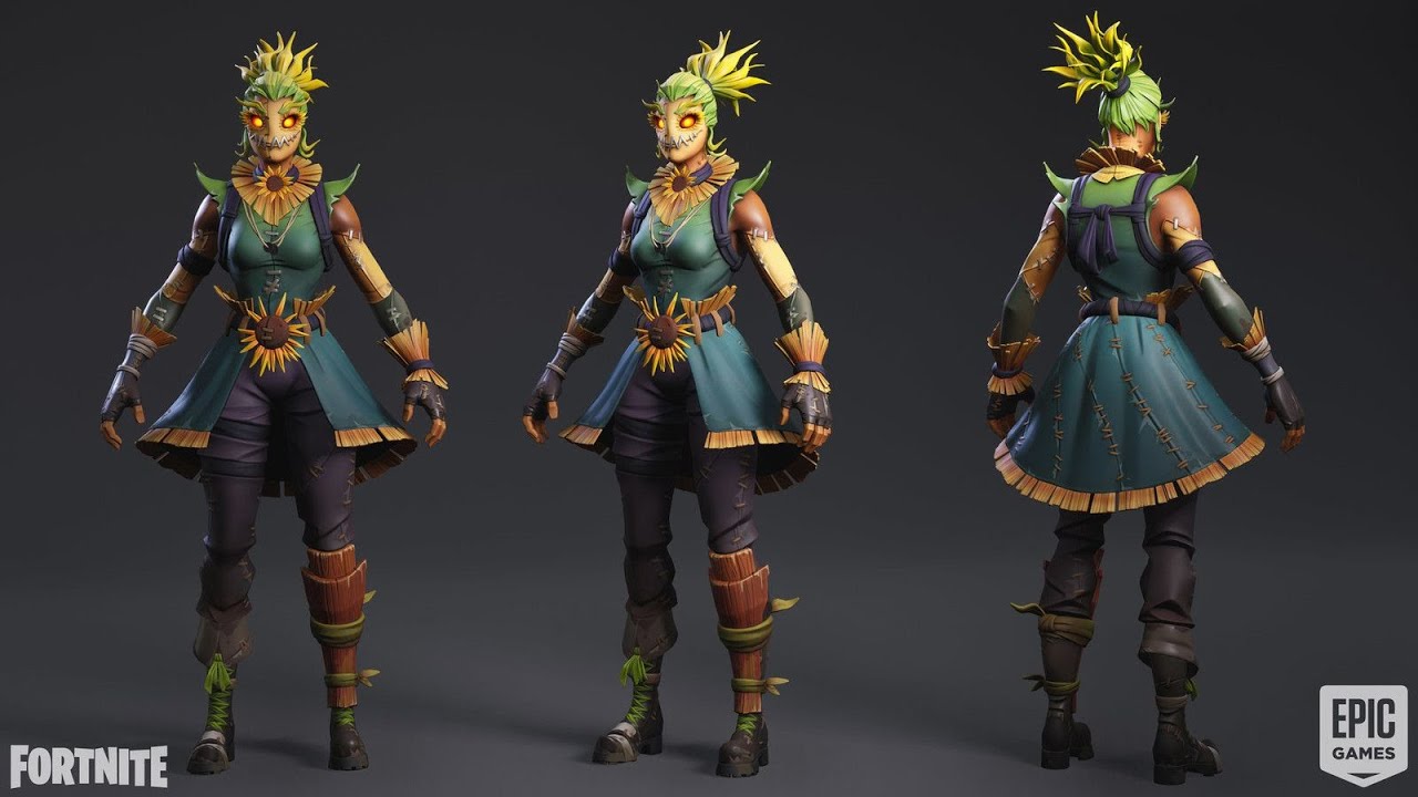 Fortnite Straw Ops Skin - GAMEPLAY - YouTube