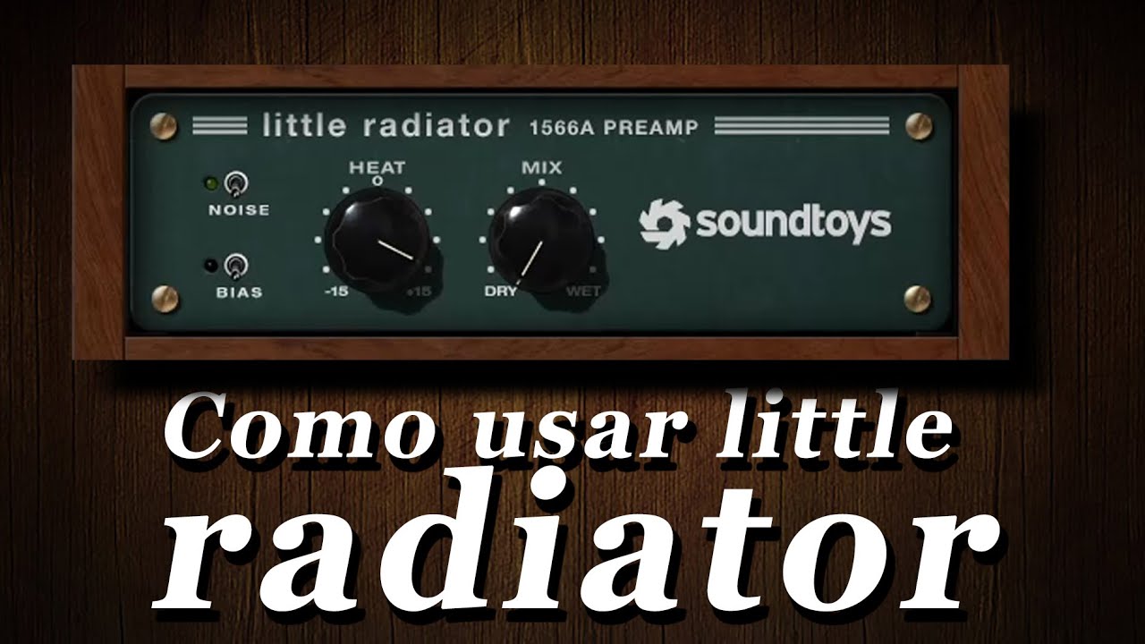 Como usar Soundtoys little radiator - YouTube
