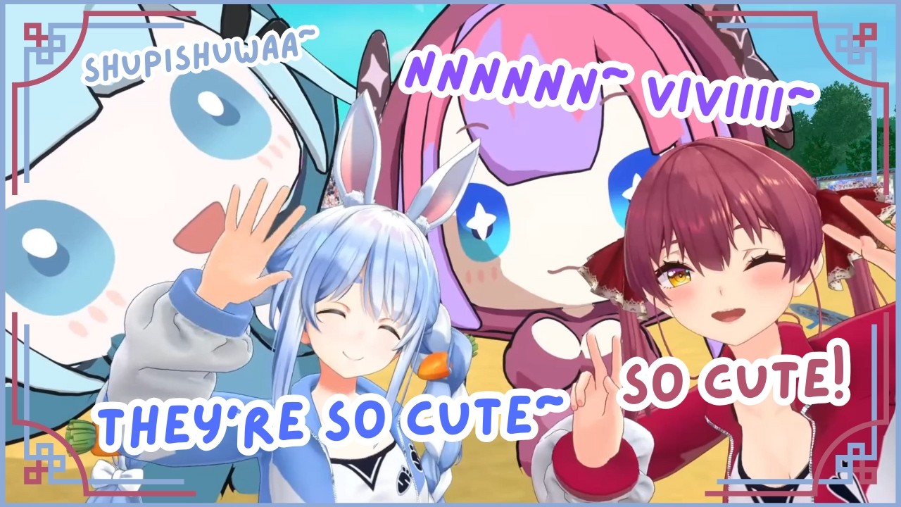 TEETEE! Today's PekoMari Exercise Will WARM YOUR HEART! 🥰💞😍 | Hololive ...