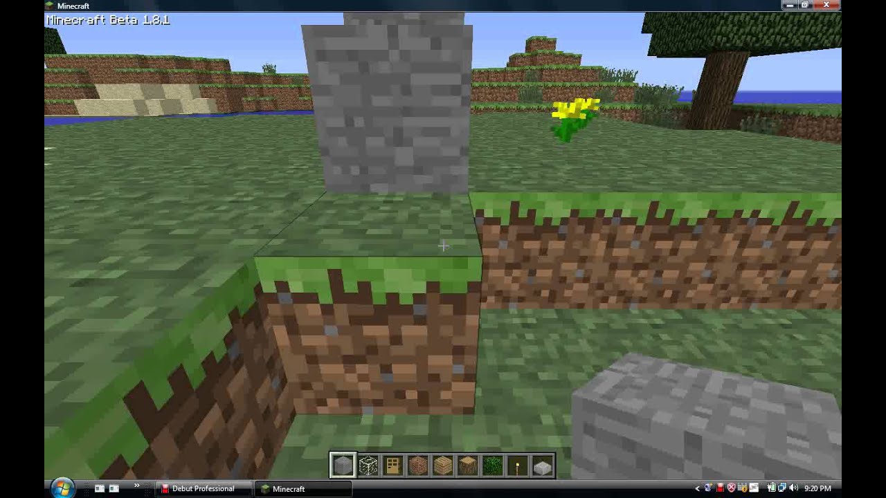 minecraft creative mode building - YouTube