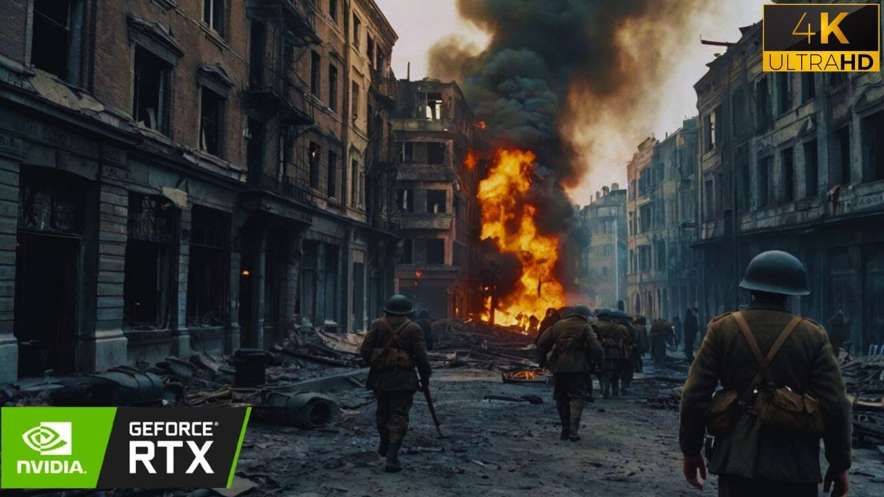 COLLATERAL DAMAGE 1944 World War 2 | Gameplay | Ultra Realistic [4K ...