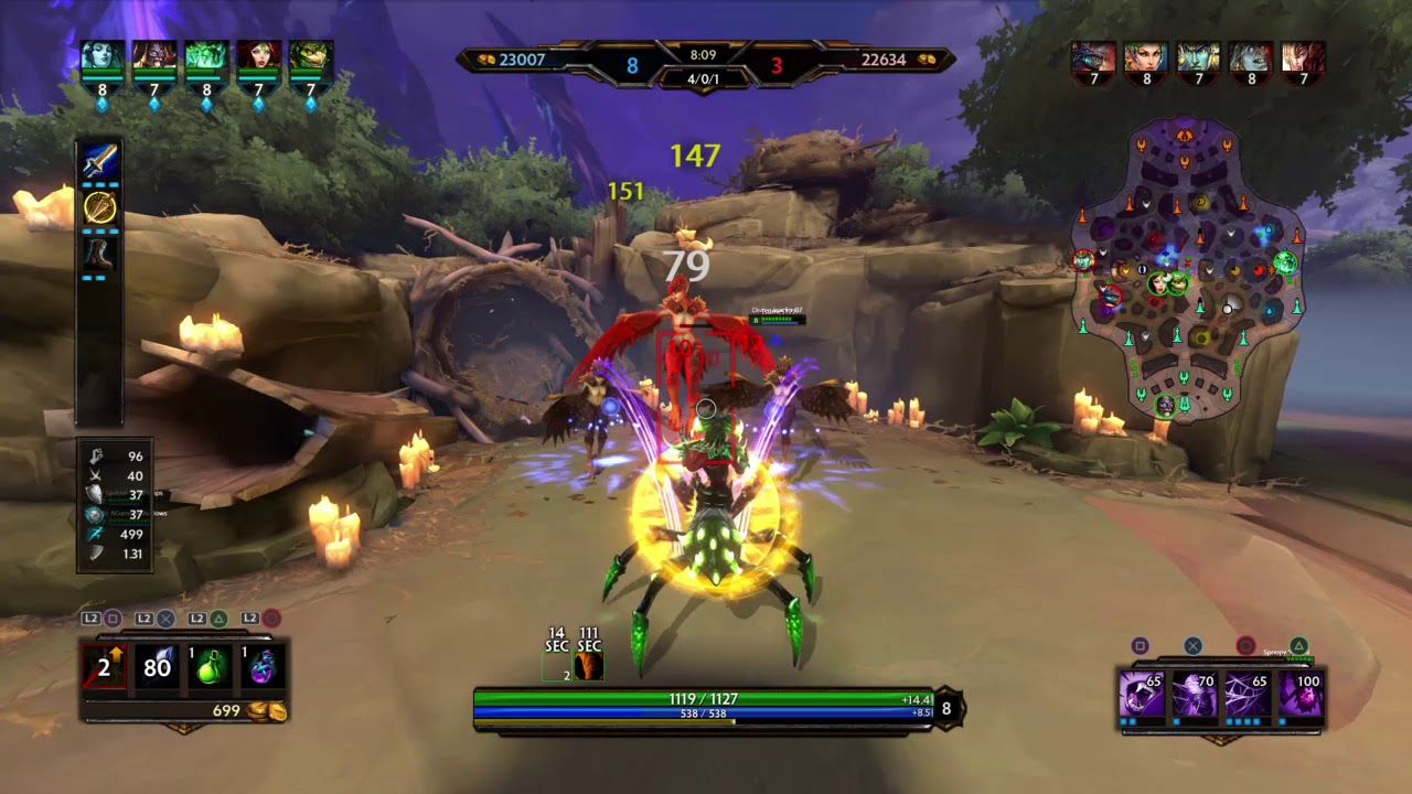 SMITE_2020 arachne jungle. Golden blade, no atk speed. - YouTube