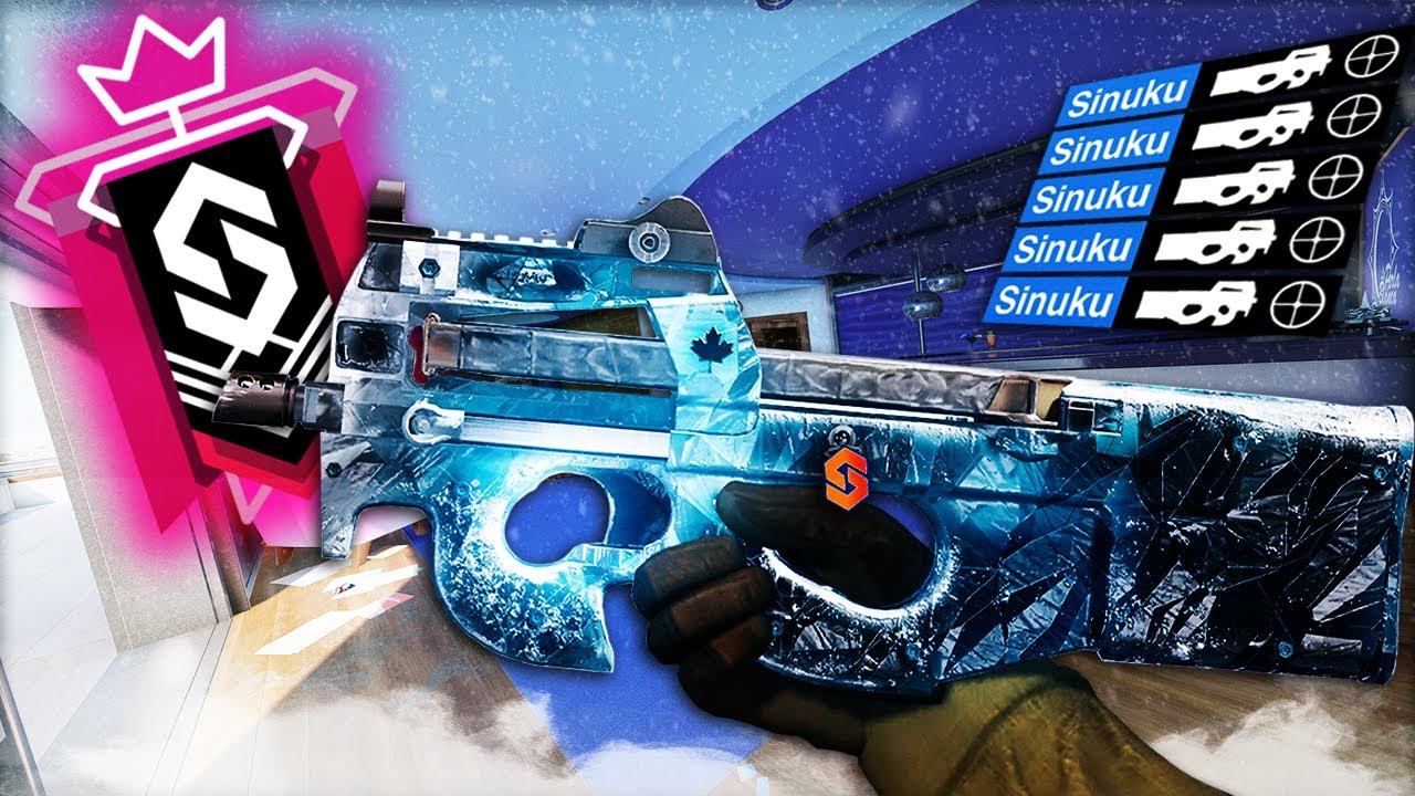 The P90 Is AMAZING - Rainbow Six Siege - YouTube