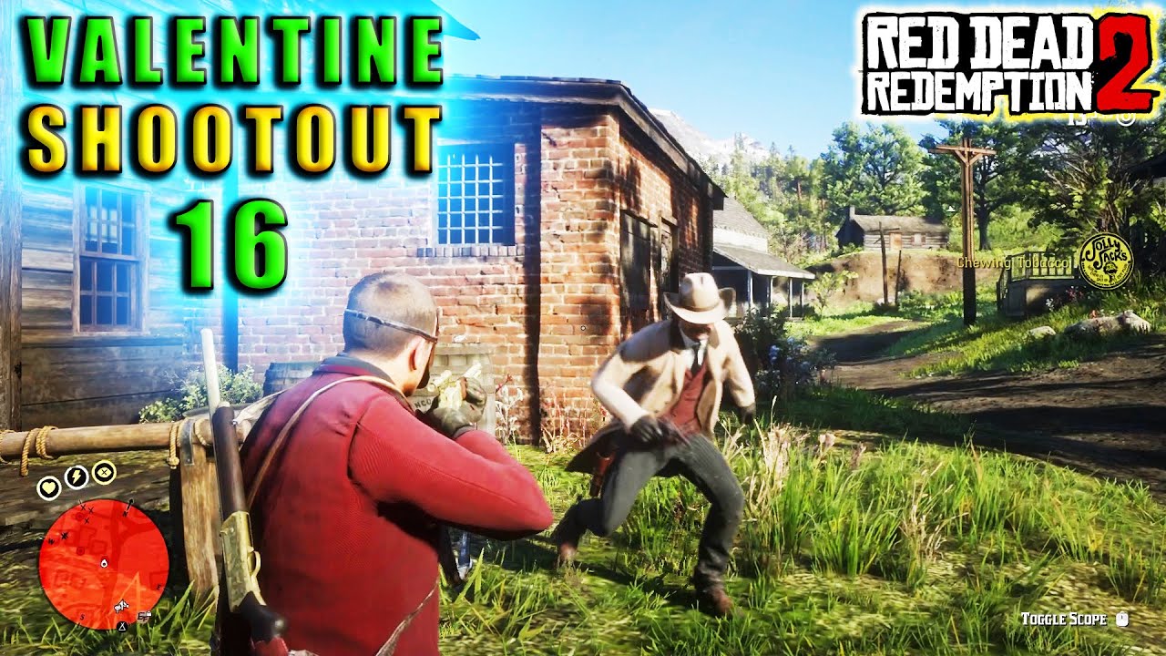 RDR2 - Valentine SHOOTOUT (Part 16) - YouTube
