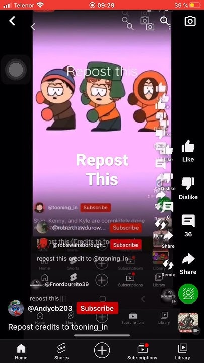 repost credit’s of tooning_in - YouTube