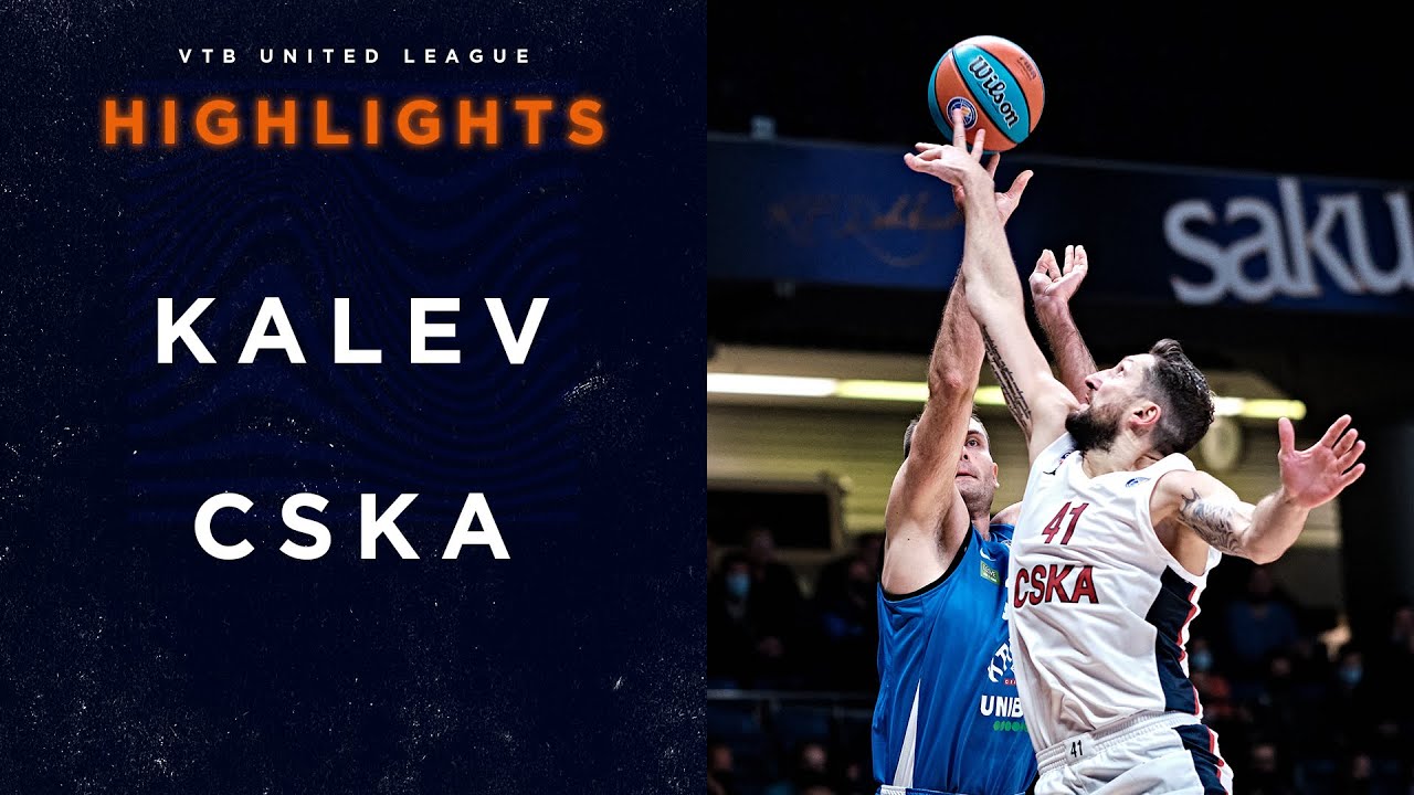 Kalev vs CSKA Highlights November, 1 | Season 2021-22 - YouTube