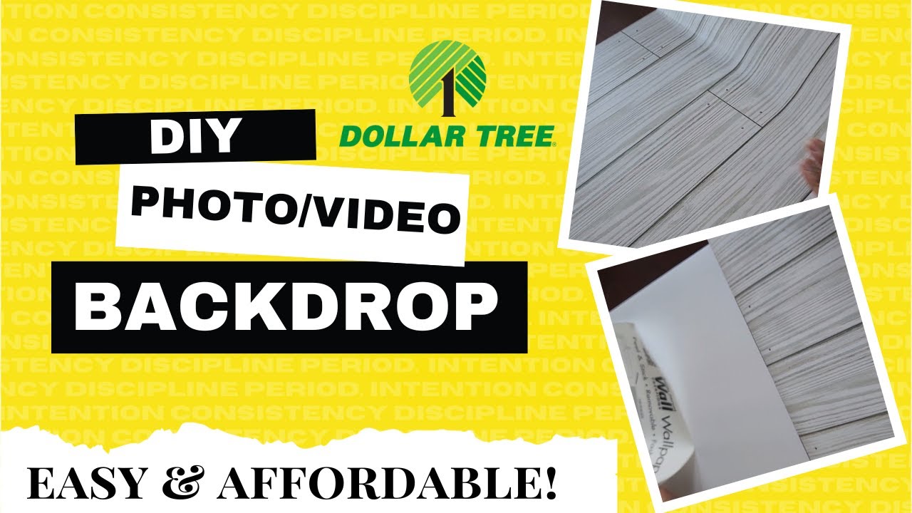 DIY Dollar Tree Background for content | PRODUCT PHOTOGRAPHY - YouTube