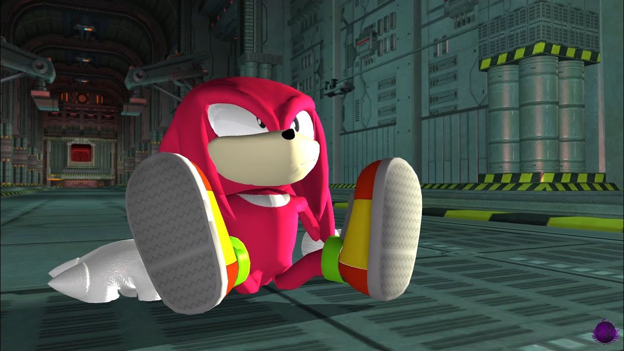 sonic generations : classic knuckles mod - YouTube
