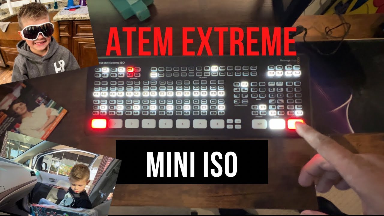 BlackMagic ATEM mini ISO shows Up!! And we have no idea what we’re ...