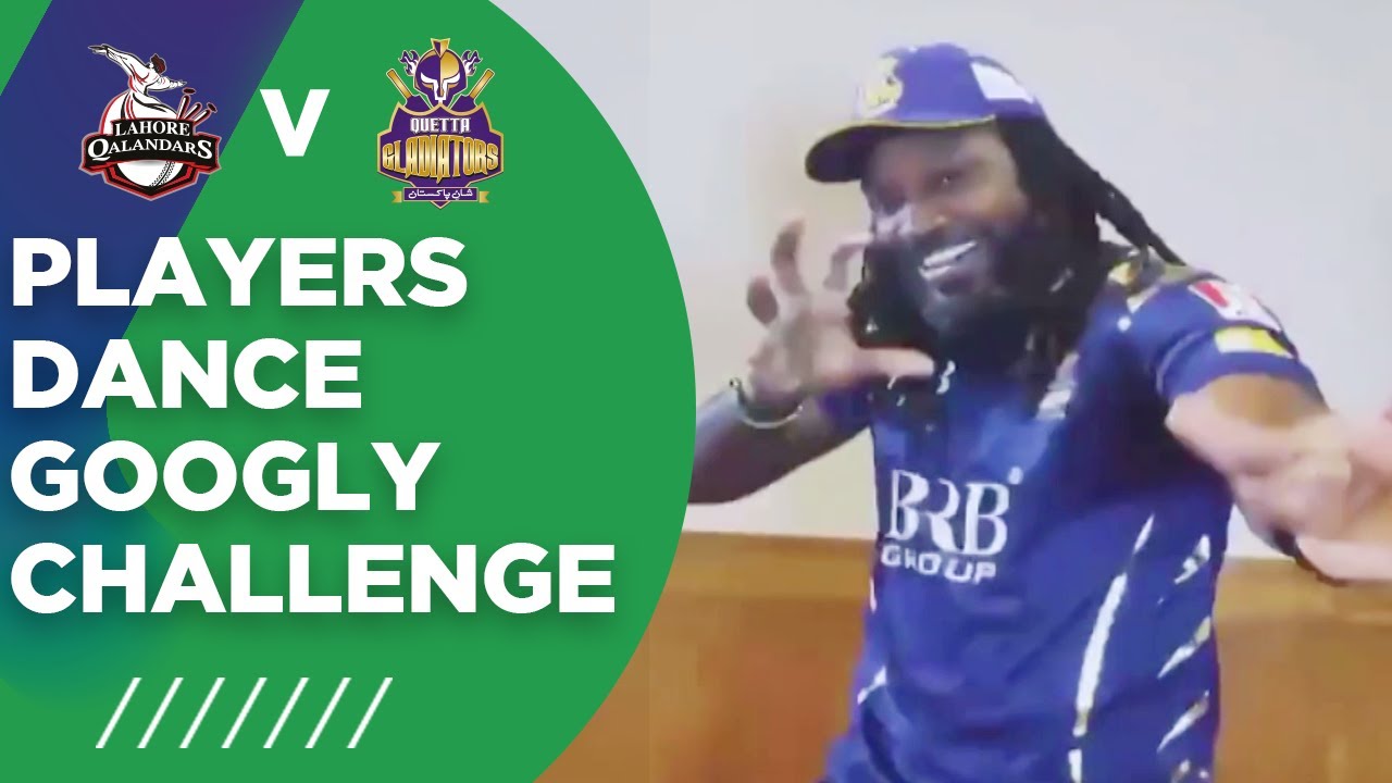 PSL2021 | Players Dance On Googly Challenge | HBL PSL 6 | MG2T - YouTube