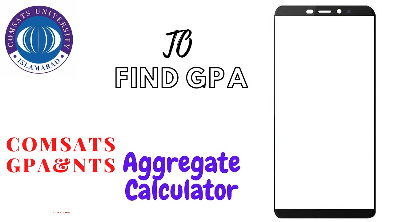 Calculate Comsats GPA through App - YouTube