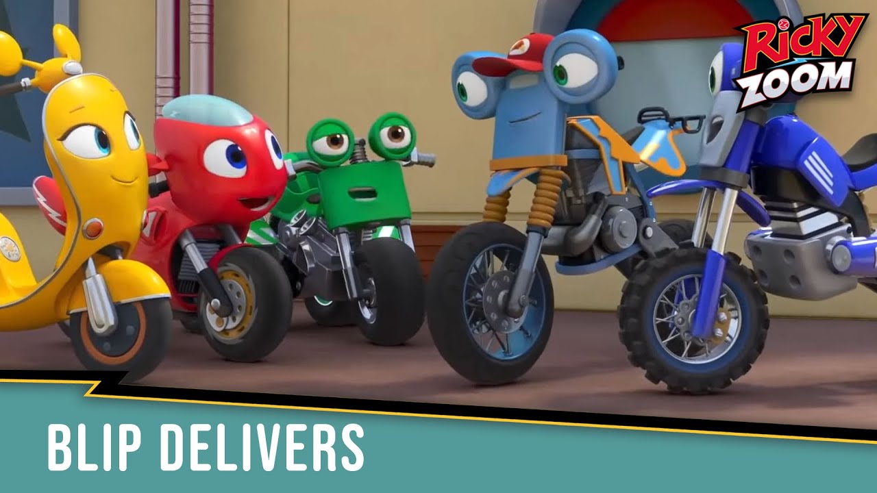 ⚡ Ricky Zoom ⚡| Blip Delivers | Cartoons for Kids | Ultimate Rescue ...