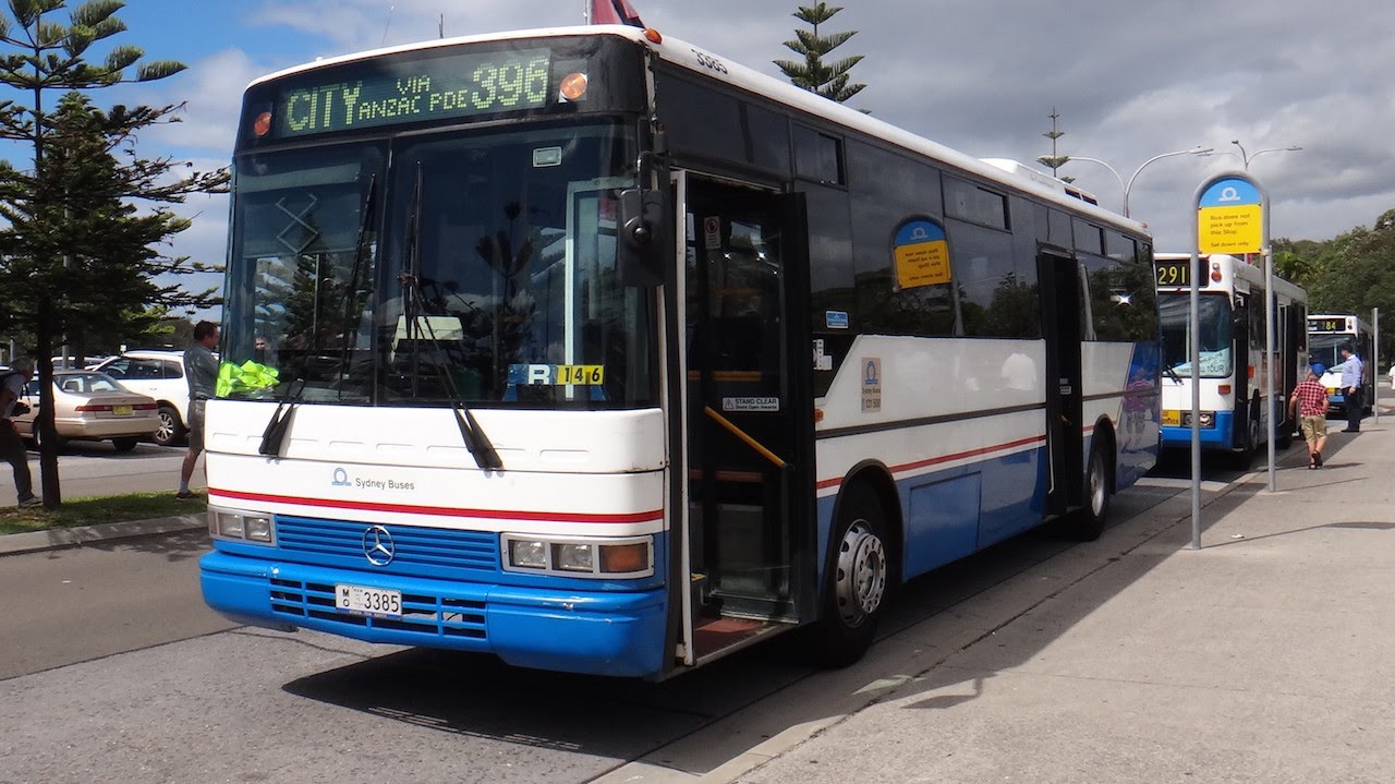 Sydney Buses 3385 - Mercedes-Benz O405 (W3E) (PMC 160) - Route 490 ...