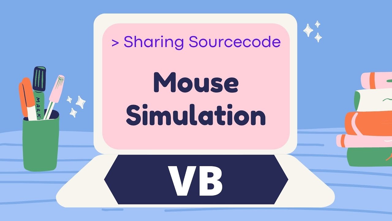 Sharing Sourcecode : Mouse Simulation (Record and Play) - VB - YouTube