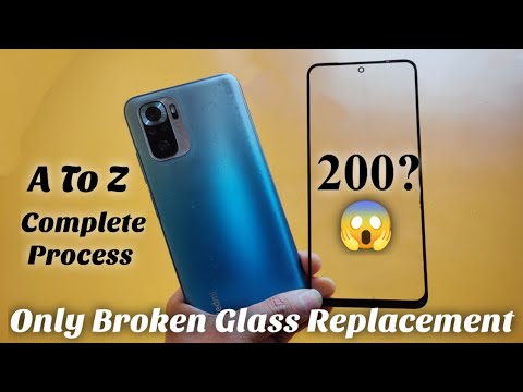 Redmi Note 10 Screen Glass Replacement || Mobile Glass Repair || Mobile ...