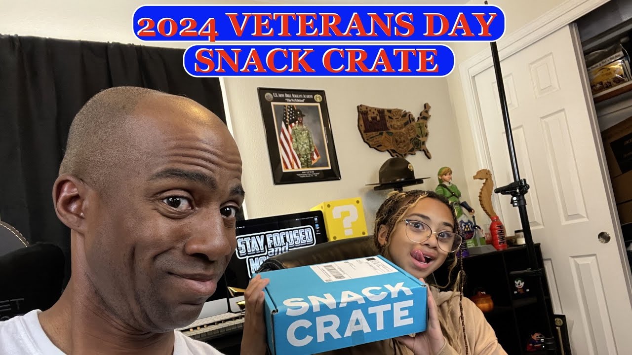 BRAZILIAN SNACK CRATE - VETERANS DAY 2024 - LIVE STREAM - YouTube