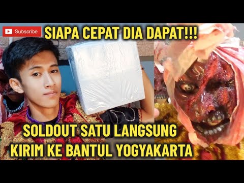 SOLDOUT LANGSUNG!! TOPENG POCONG LBK ERAWATI|TOPENG GEDRUK POCONG ...