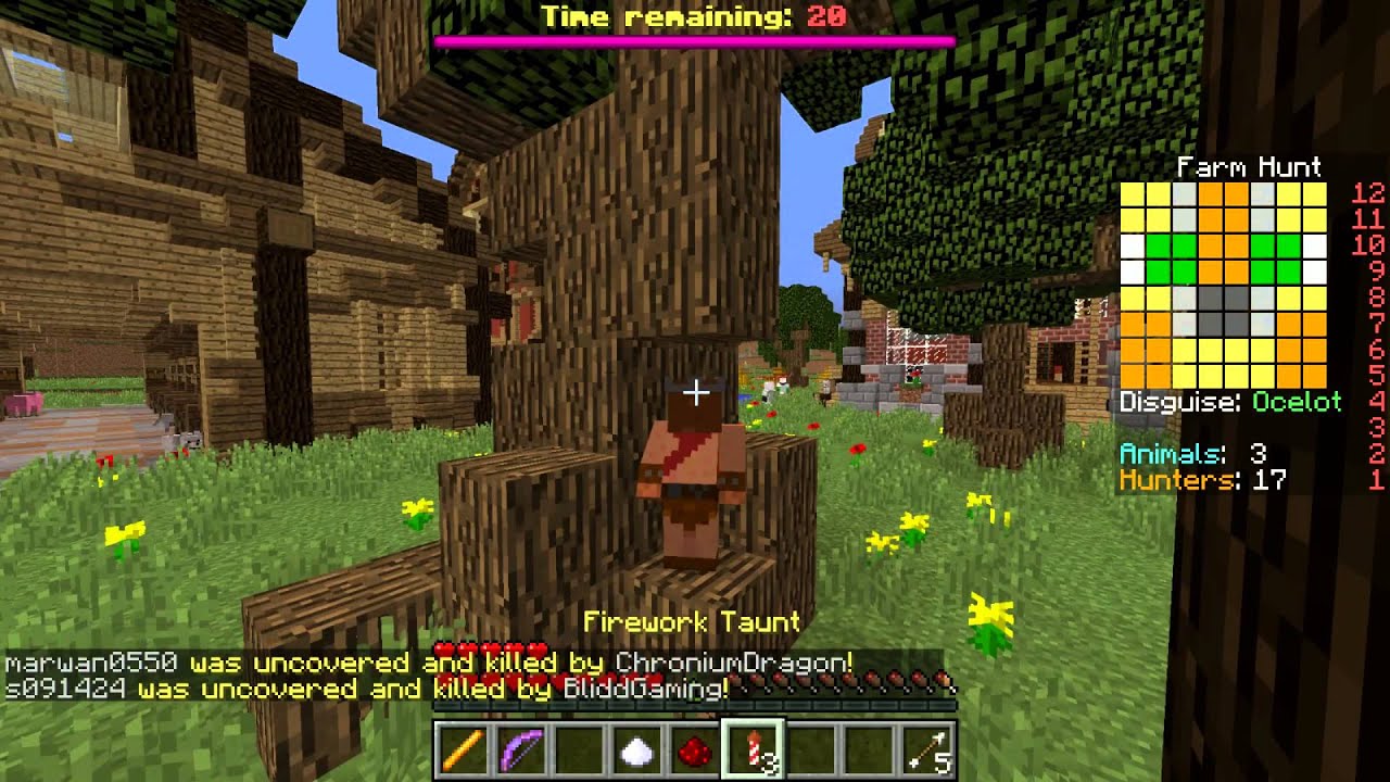 Minecraft | "BEST HIDING SPOT EVER!" | Minecraft Farm Hunt - Minecraft ...