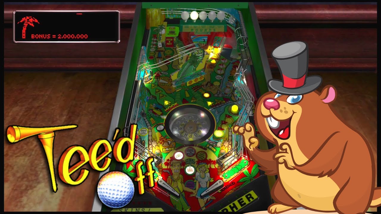 Tee'd Off (Gottlieb, 1993) - The Pinball Arcade (PC) | Gameplay ...