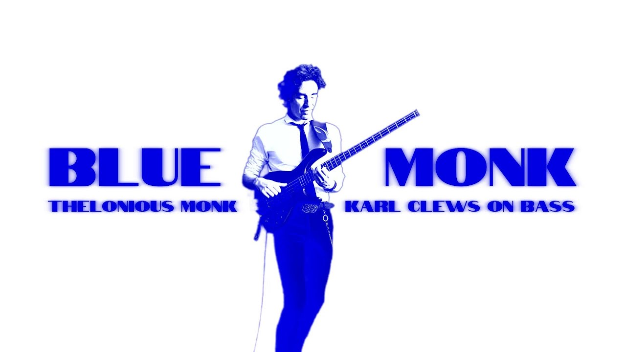 Blue Monk by Thelonious Monk (solo bass arrangement) - Karl Clews on ...