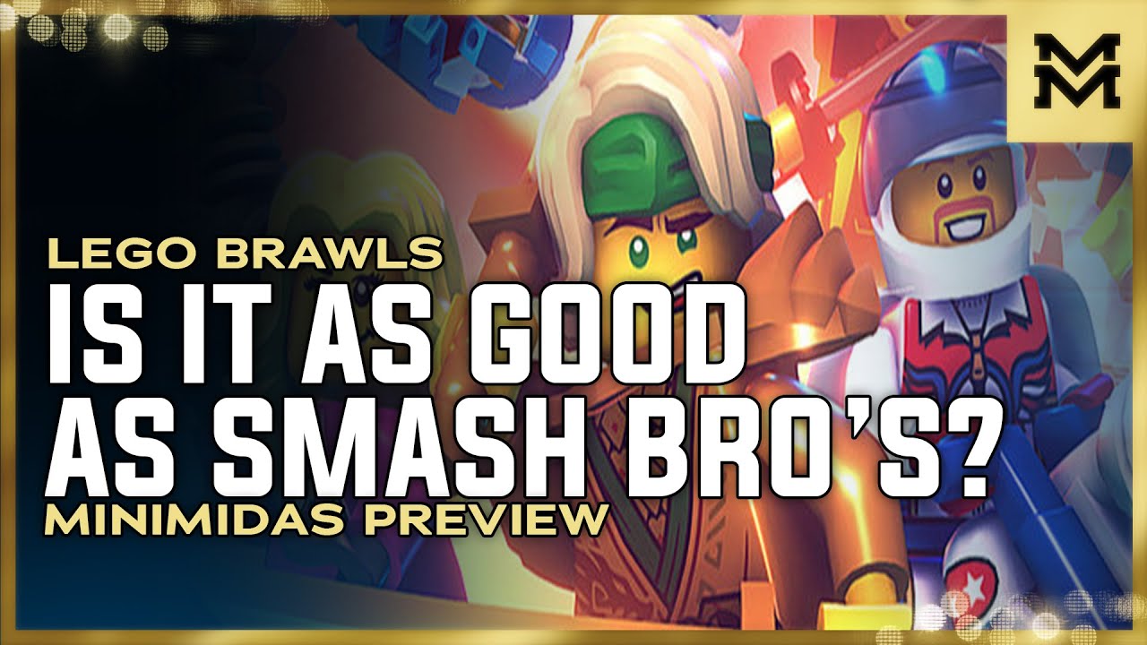Lego Brawls is it as good as smash bros | Mini Midas preview - YouTube