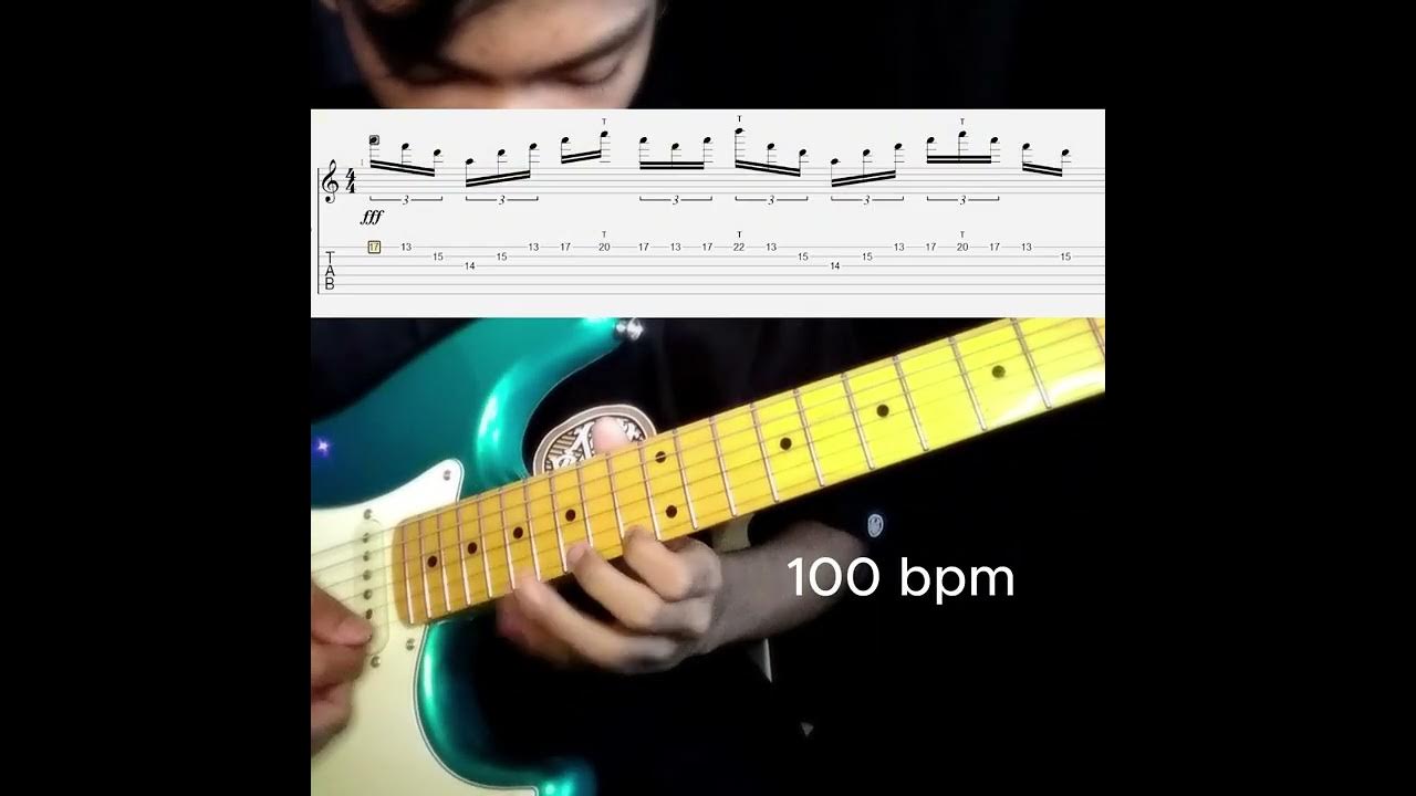 Tapping / Legato Lick with TABS !!! - YouTube