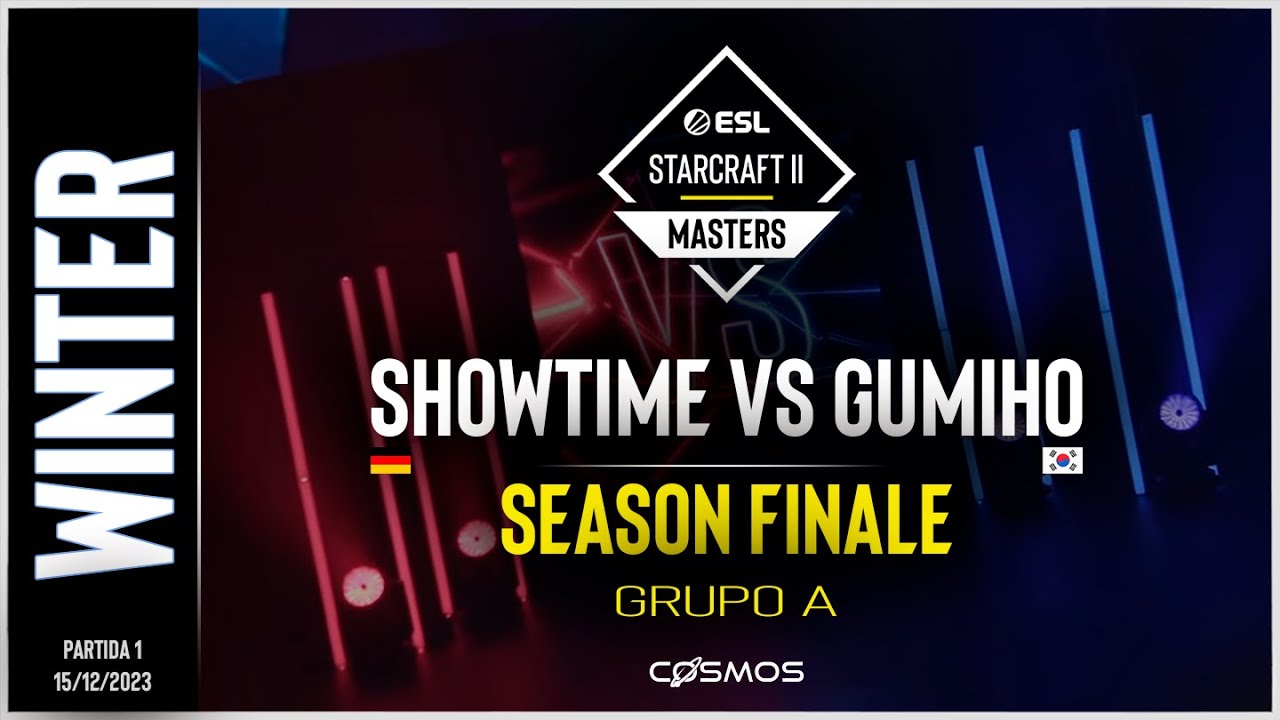 🏅Grupo A - Gumiho vs ShoWTimE | Starcraft 2 - SEASON FINALE - Masters ...