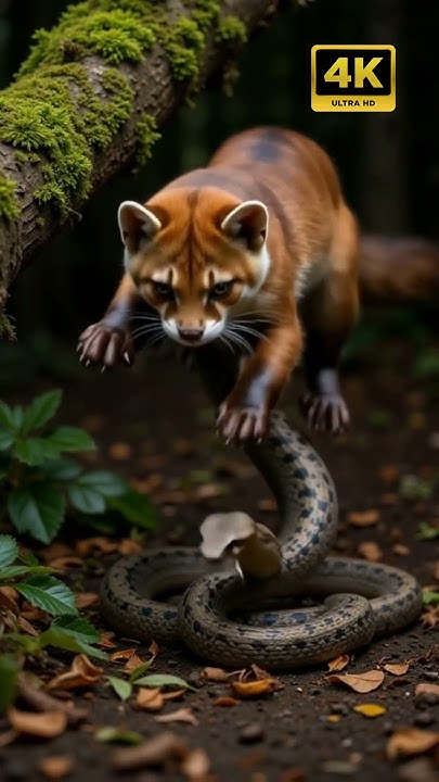Serengeti Showdown: Python's Gripping Ambush on Gazelle! # ...