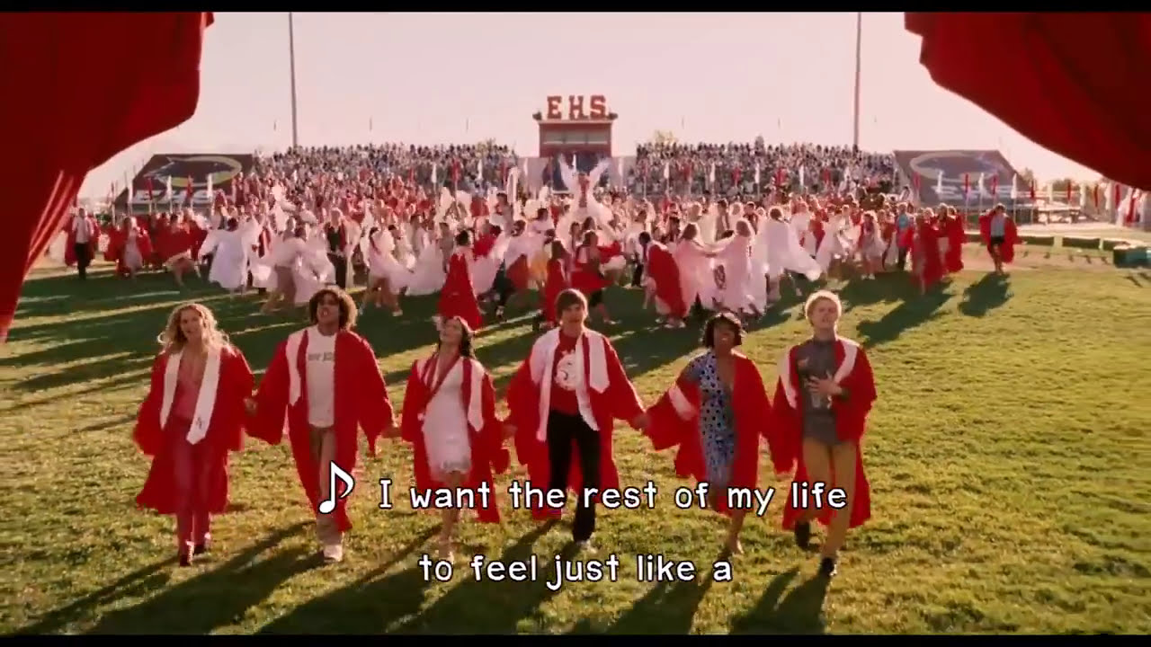 High School Musical Graduation Scene
