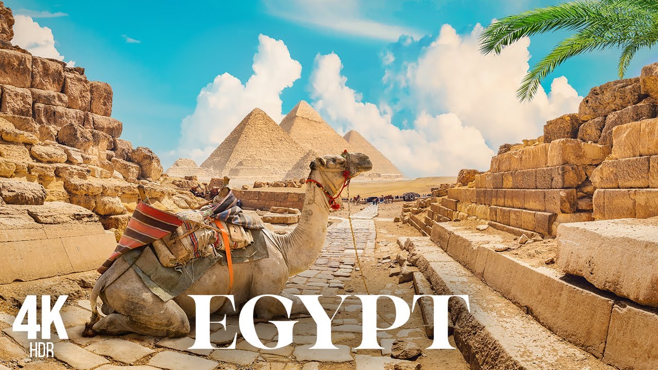 Iconic Landmarks & Unique Nature of EGYPT in 4K HDR - Best Tourist ...