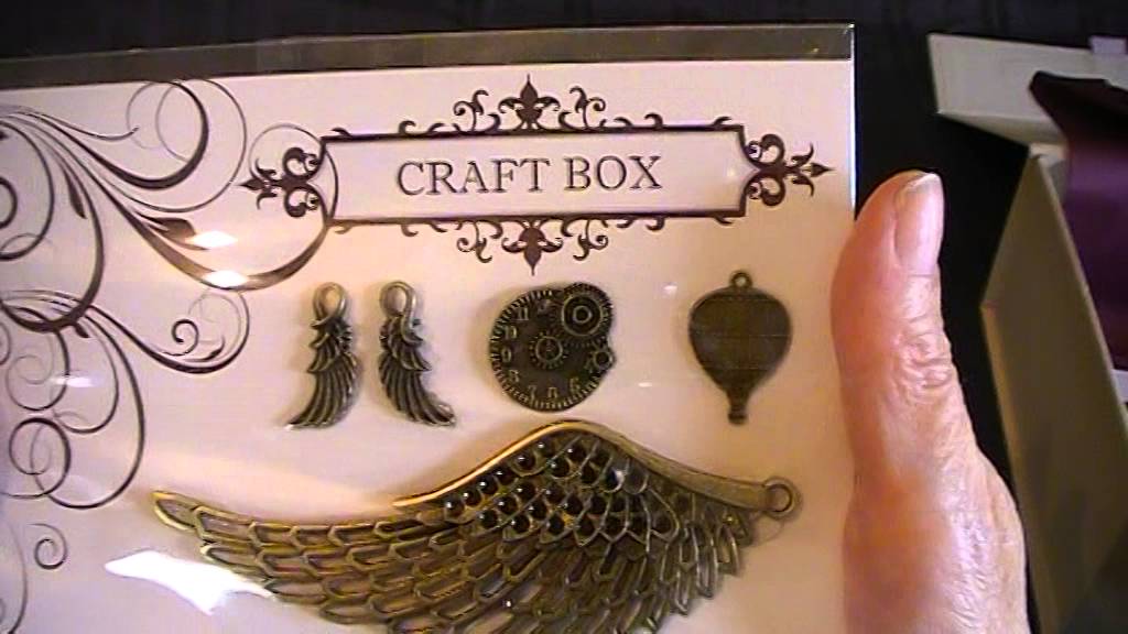 Craft Box opening and showing the products - YouTube