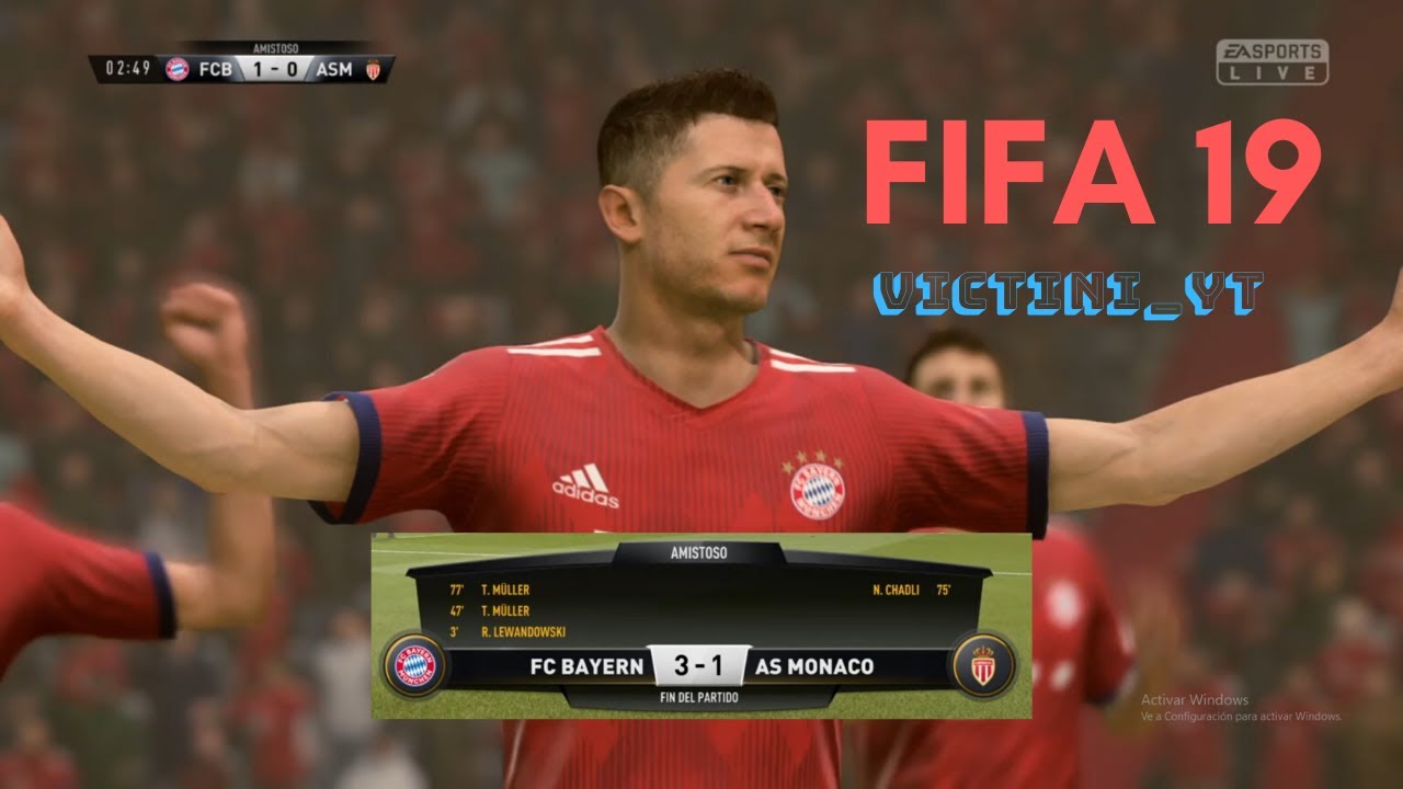 FIFA 19 * Bayern de Múnich vs AS Mónaco * VICTINI_YT - YouTube