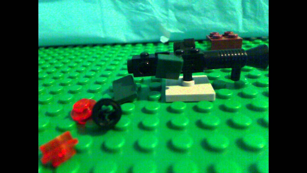 How to make a lego RPG/Rocket launcher - YouTube