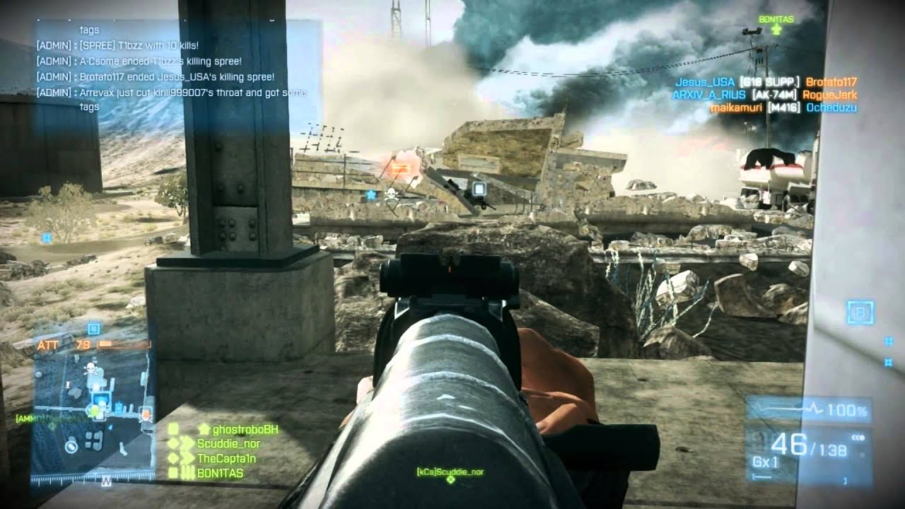 Battlefield 3 Operation Firestorm Rush Gameplay - YouTube