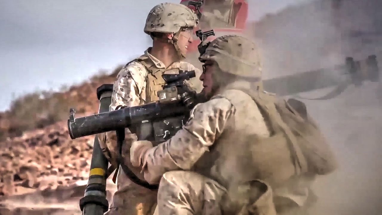 Marines Live-fire Training at Marine Corps Base 29 Palms - YouTube