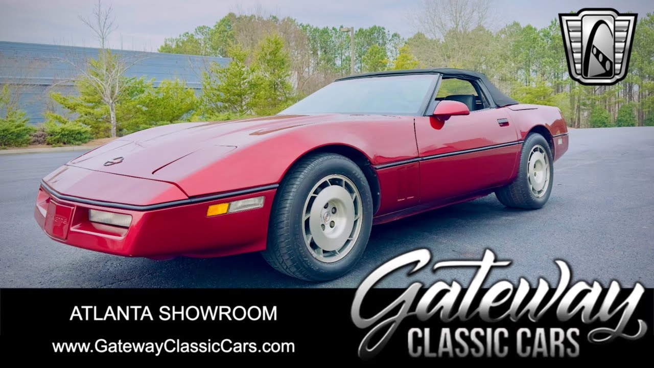 1986 Chevrolet Corvette Gateway Classic Cars #2260-ATL - YouTube