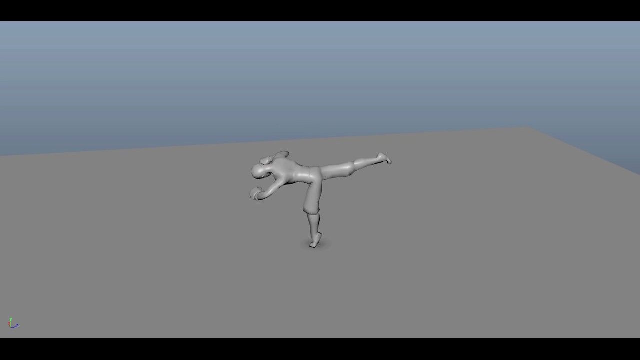 Back Kick Animation Exercise - YouTube