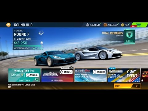 Real Racing 3 | Rimac Nevera VS Lotus Evija Time Trial | Gameplay - YouTube