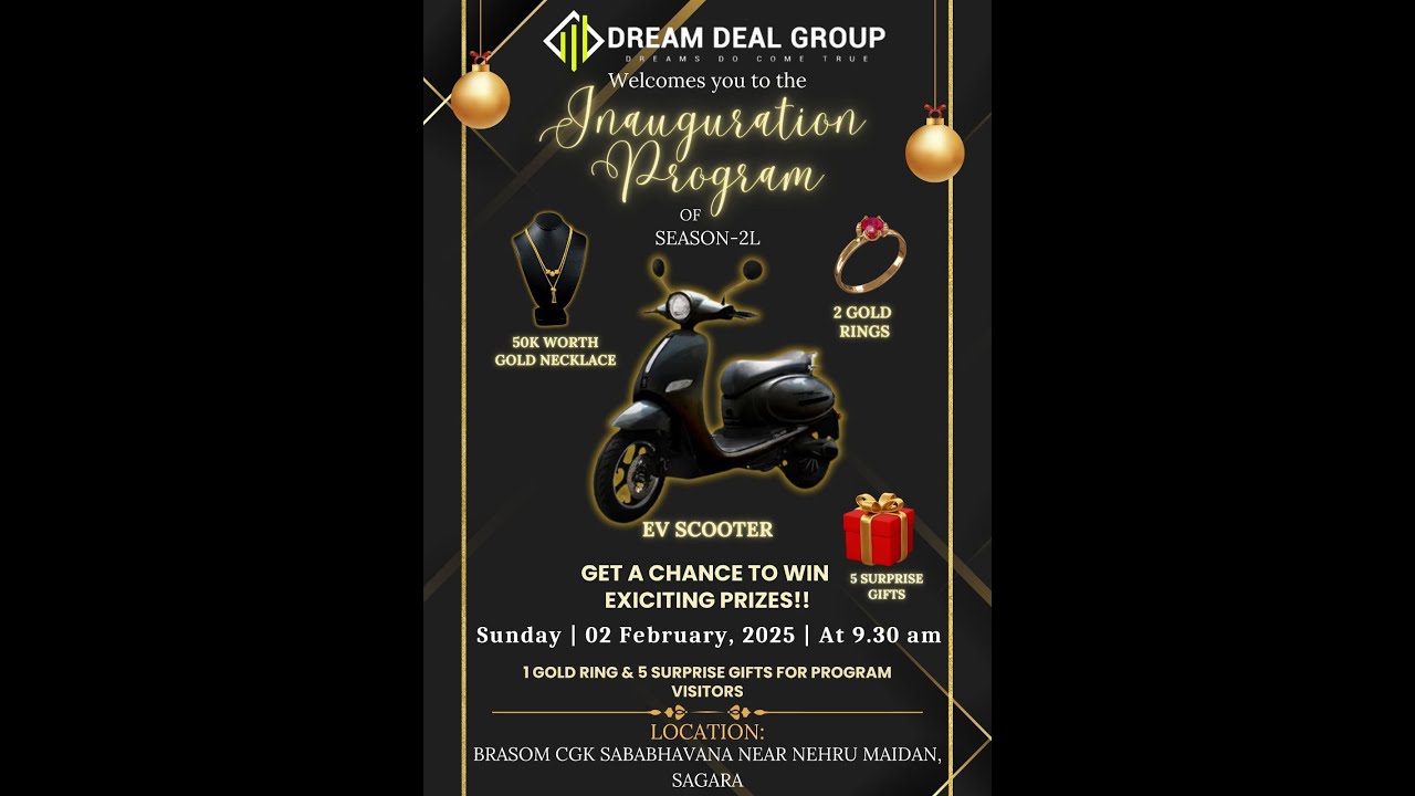 SEASON 2L Inauguration Program || Dream Deal Group SAGAR - YouTube