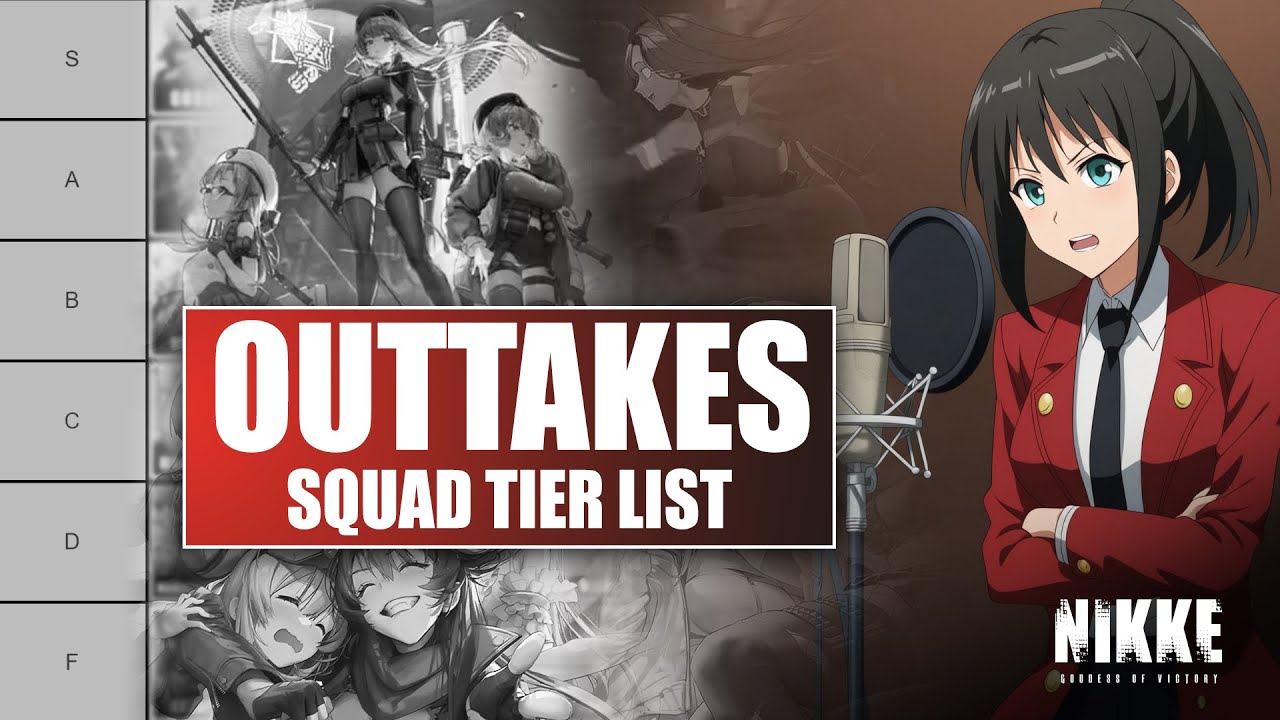 BEHIND-THE-SCENES: "RANKING EVERY NIKKE SQUAD!" OUTTAKES - YouTube