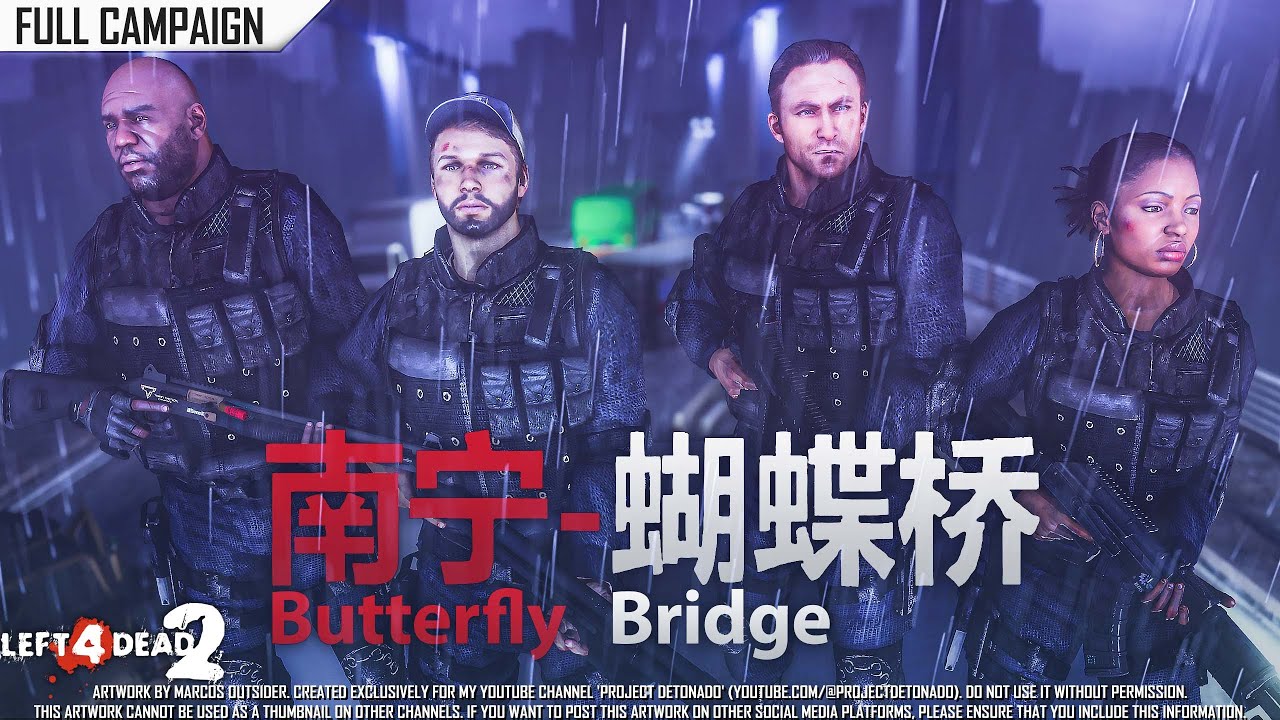Left 4 Dead 2: Butterfly Bridge | Rating ⭐⭐⭐⭐ 4K 60fps - YouTube