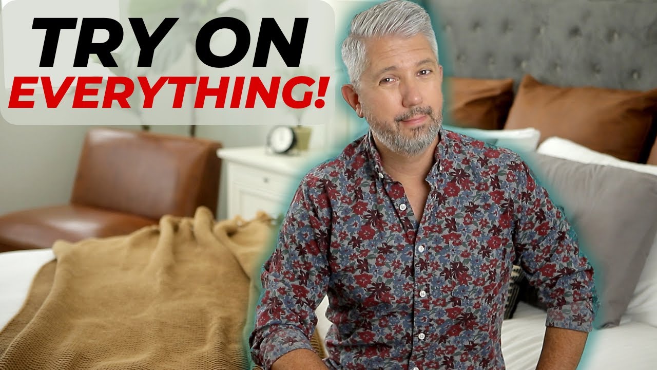 CLEAR Out The CLUTTER | Try On EVERYTHING You Own - YouTube