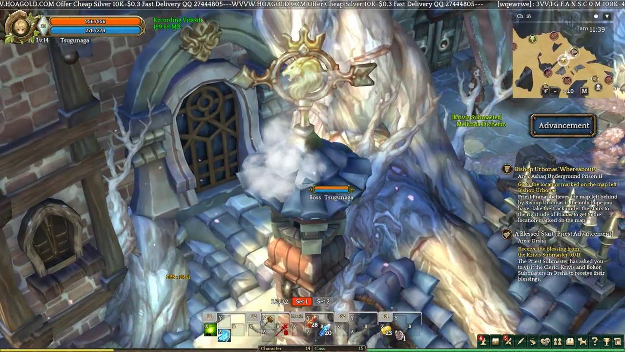 [Tree of Savior] How to Priest Class Advancement Quest - YouTube