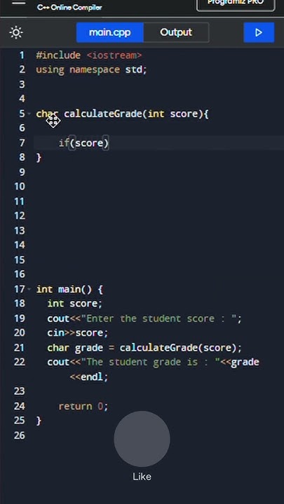 Find Grade In C Coding Programming Codingbasics Codingforbegginerscodingtechnique