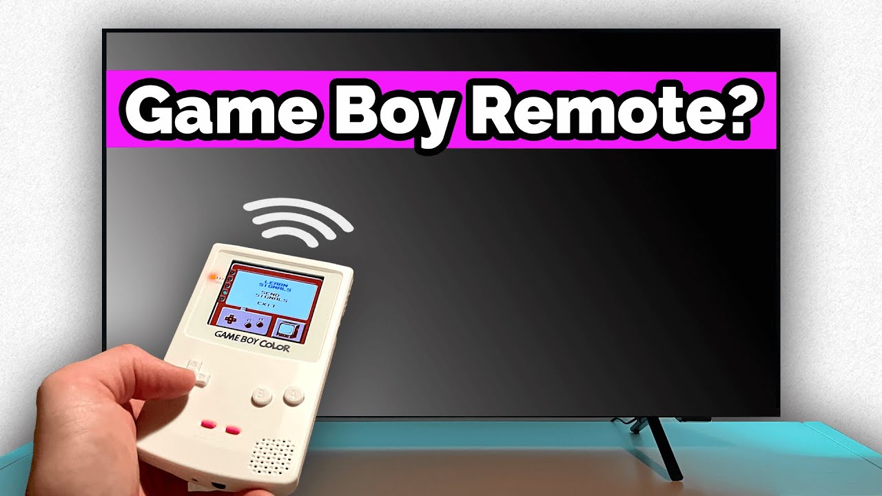 Turning a Game Boy Color into a TV remote with Mission Impossible for ...