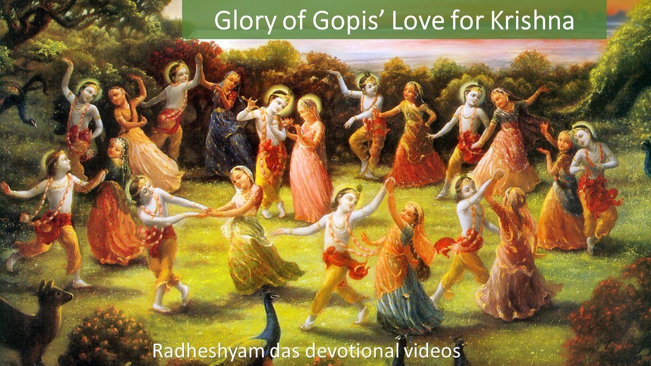 Glory of gopis' Love for Krishna Talks between Lord Caitanya and ...