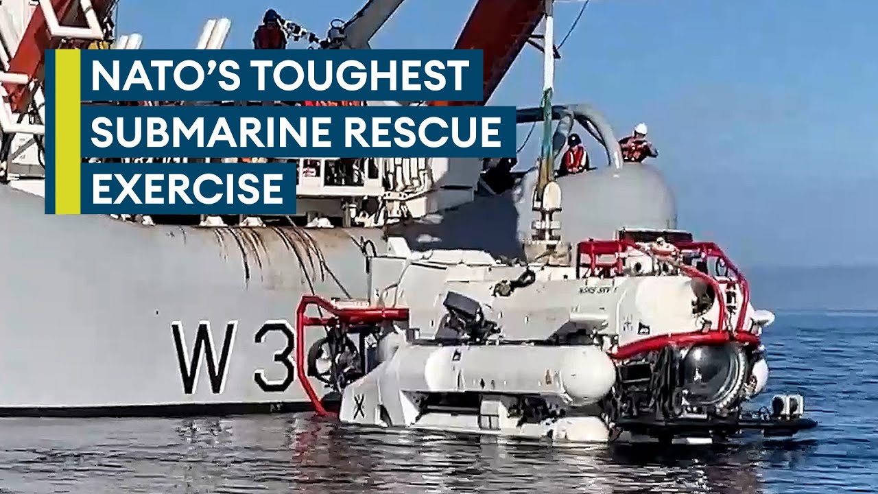 How Nato rescues trapped submarine crews - YouTube
